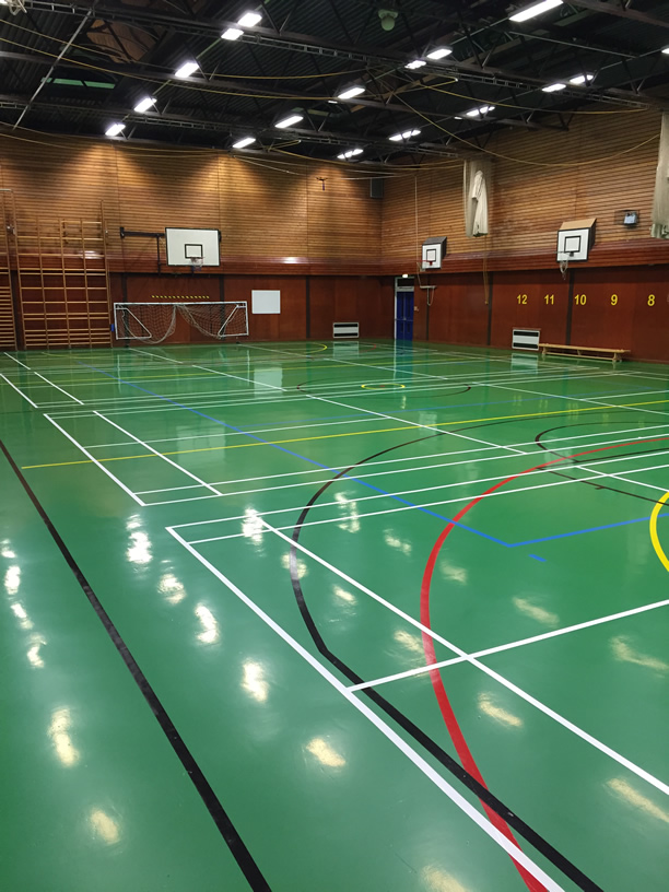 Court Marking - Sports Floor Line Markings - Halls & Schools